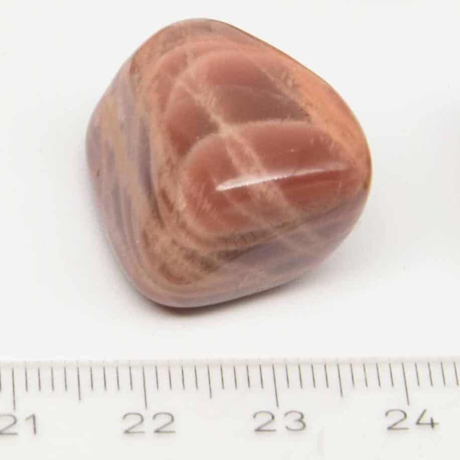 Pierre de lune pêche roulée • Achat en ligne