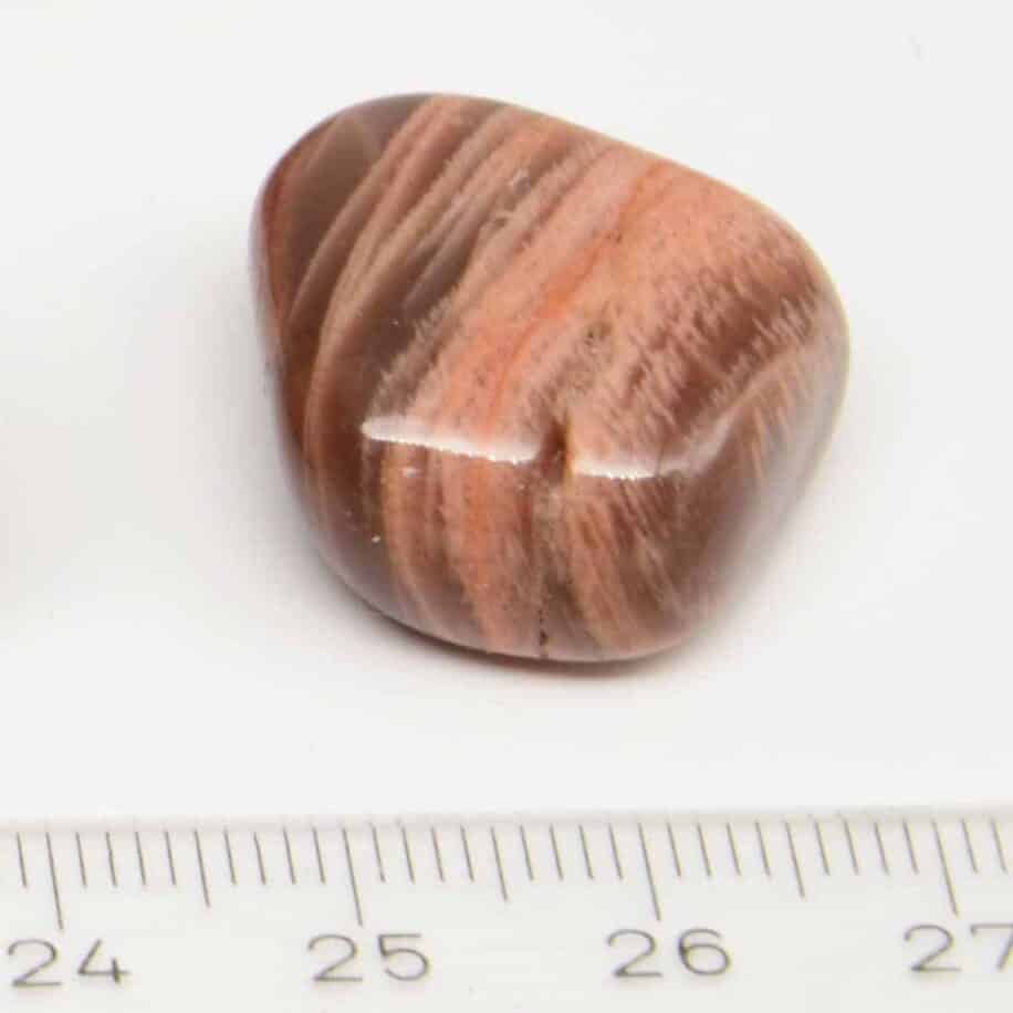 Pierre de lune pêche roulée • Achat en ligne