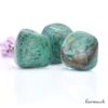 Eilat Stone (Chrysocolle-Malachite-Turquoise-Azurite) - Pierre roulée ...
