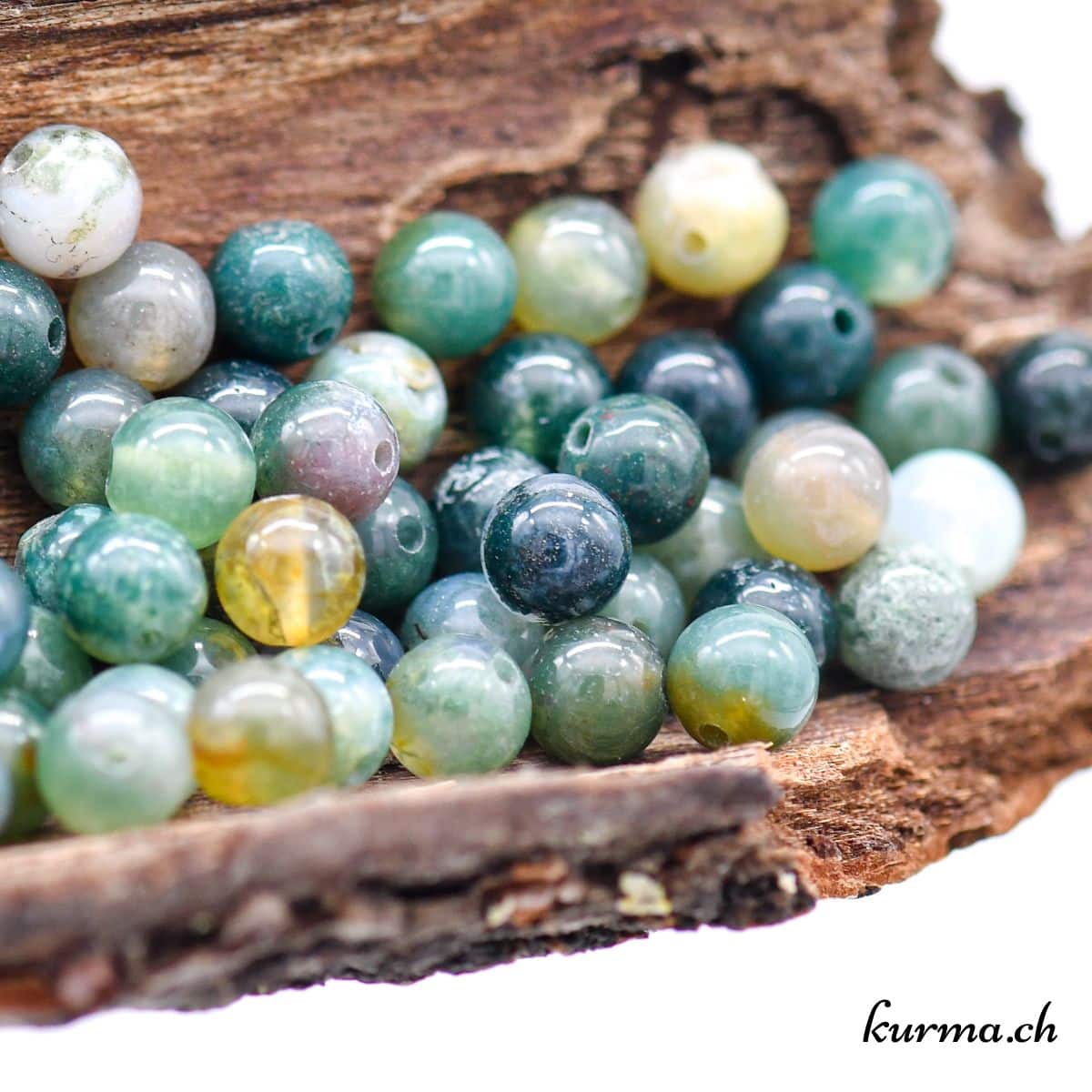Agate mousse • Vertus et propriétés en lithothérapie