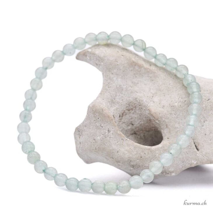 Bracelet Aventurine verte 10mm - N°17909 • Kurma.ch