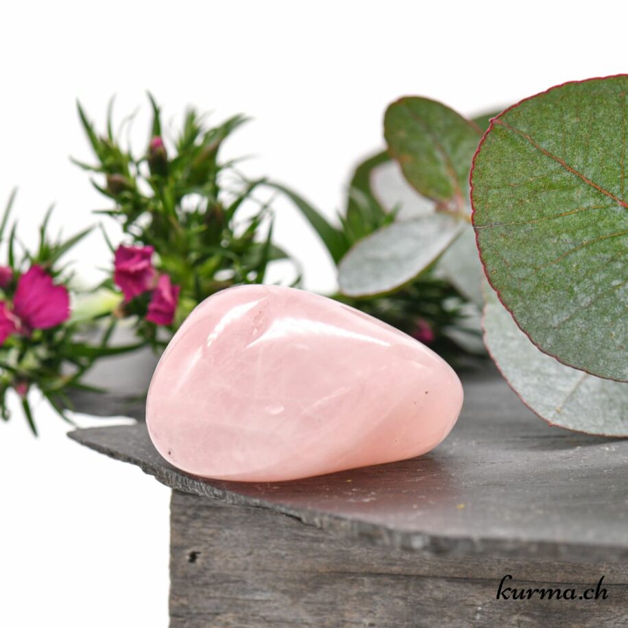 Pierre en Quartz rose roulée • Achat en ligne