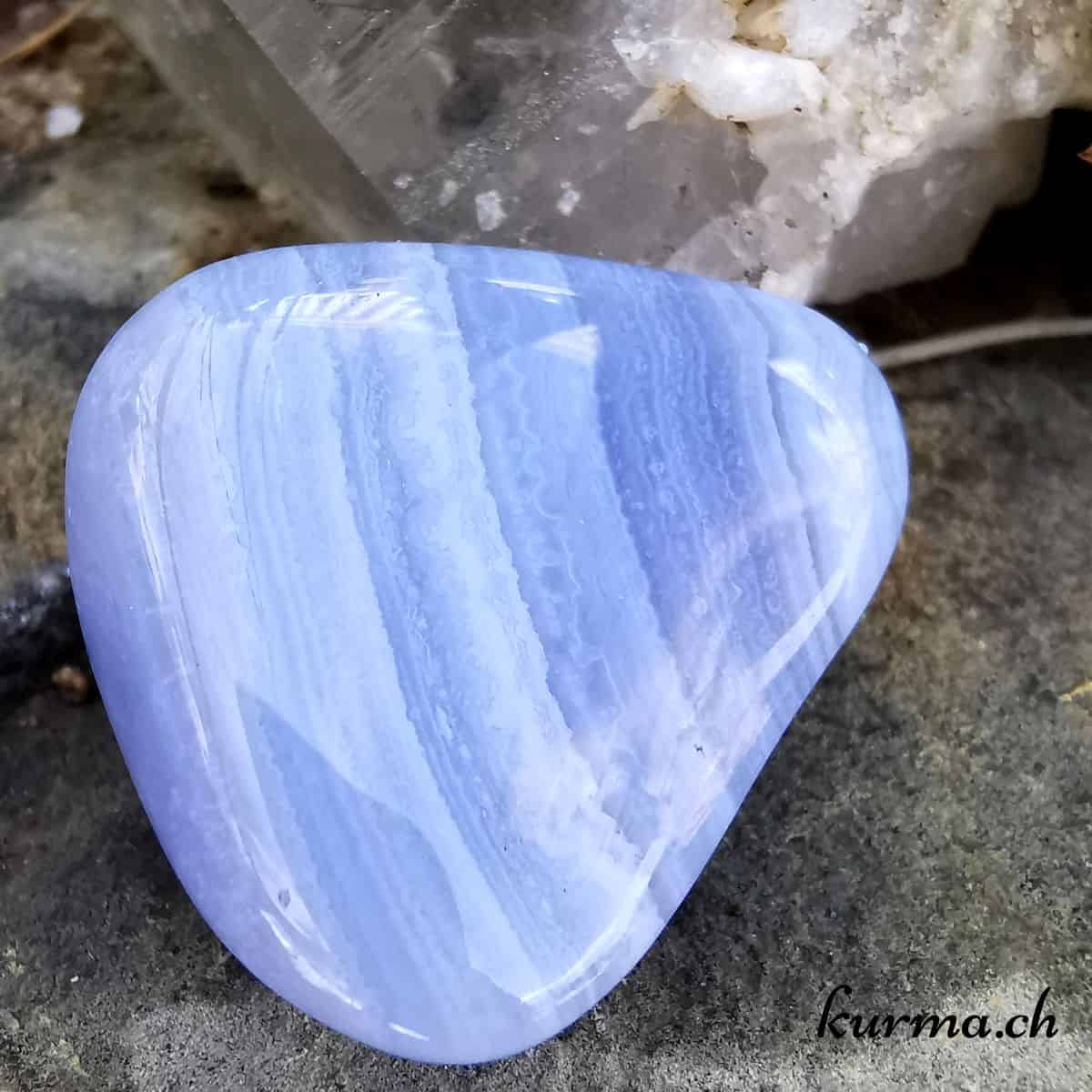 Calcédoine bleue • Vertus et propriétés en lithothérapie