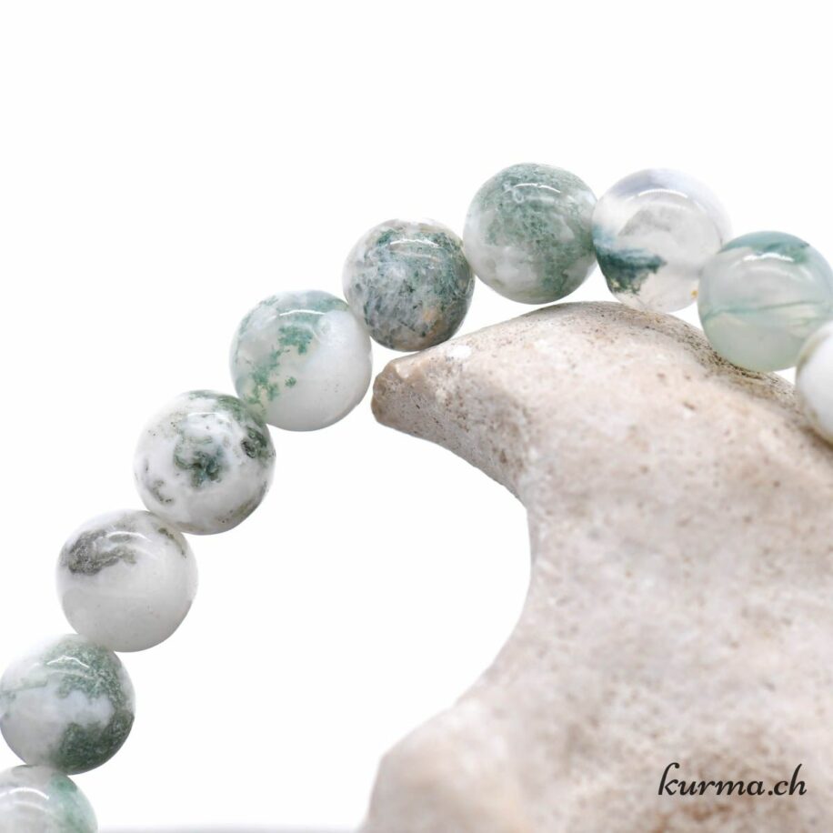 Bracelets Agate arborisée, « arbre » • vertus en lithothérapie • Kûrma