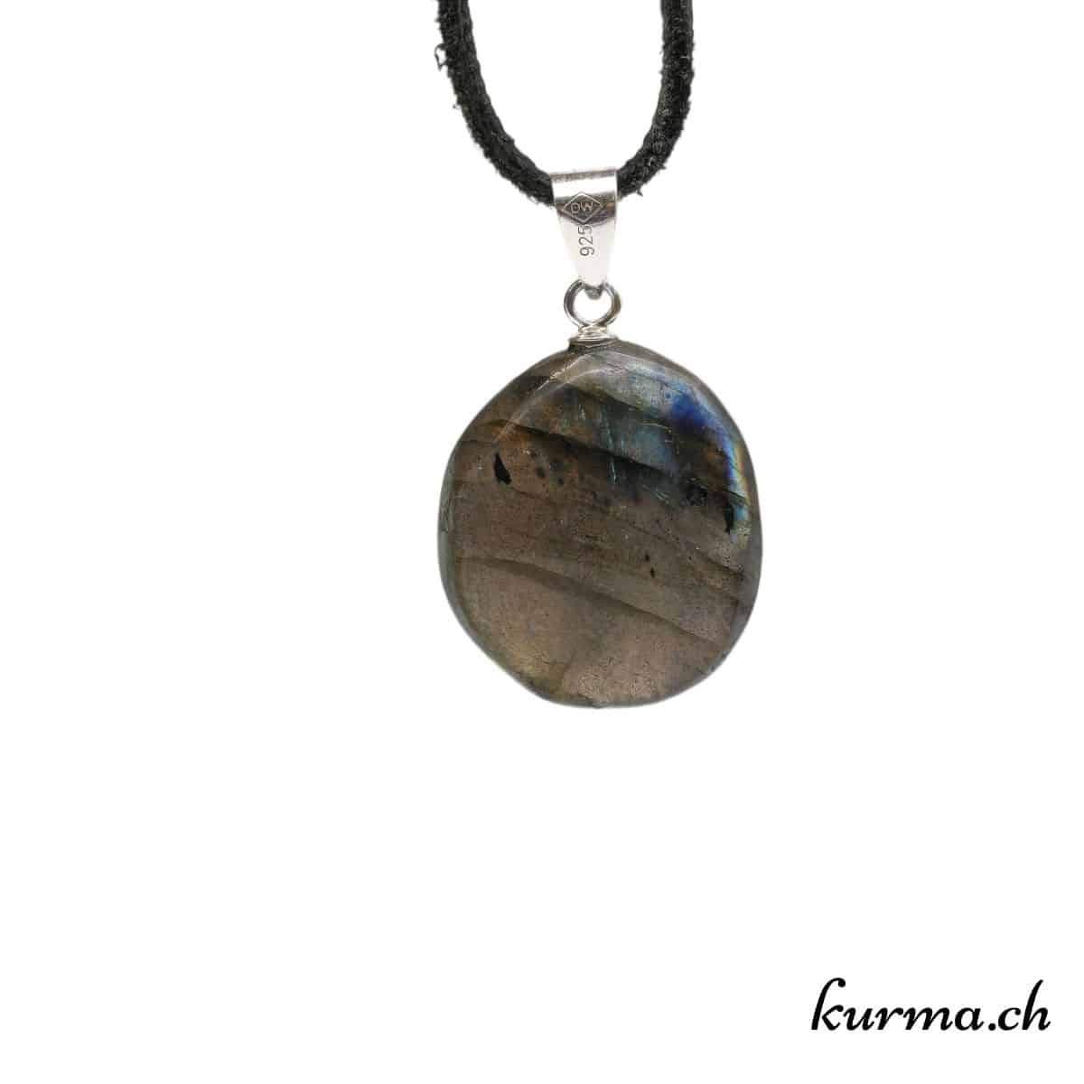 Labradorite collier en argent • minéraux