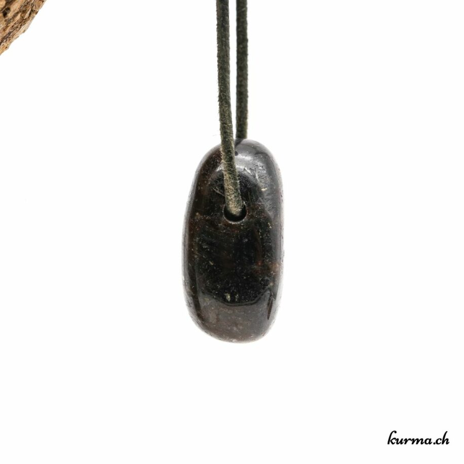 Anthophyllite pendentif pierre • Kurma.ch • Minéraux