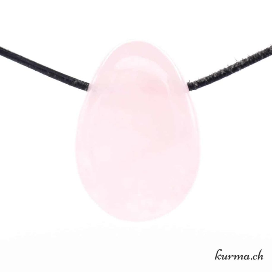 Quartz rose collier • Pierres en ligne