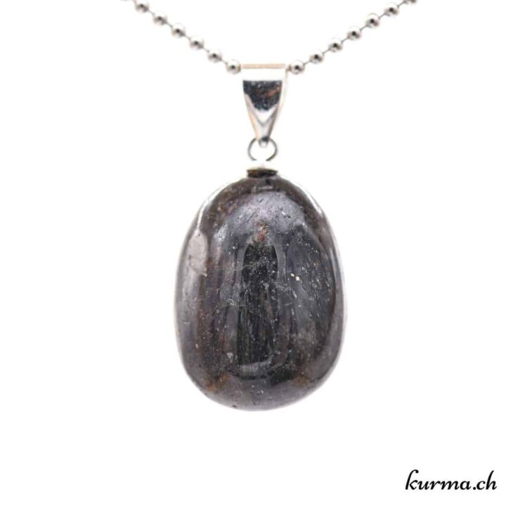 Anthophyllite bijou en argent 925 • Kûrma, shop éthique (NE)