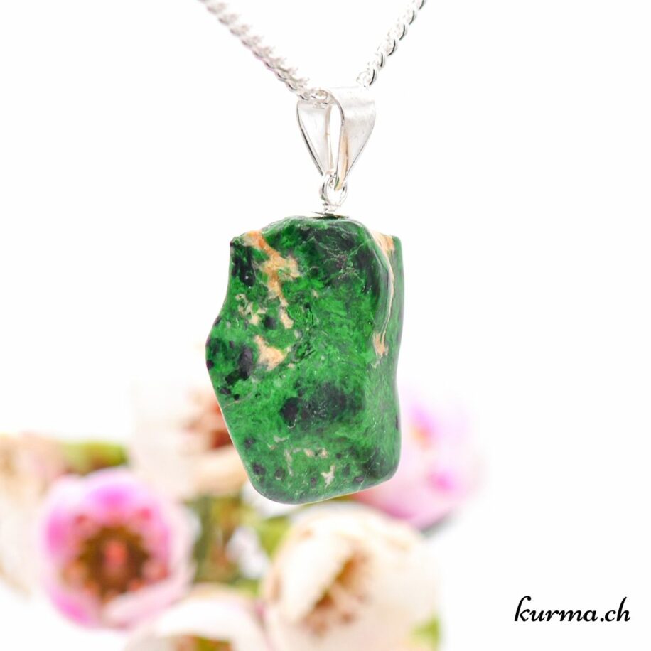 Jade Albite bijou en argent 925 • Kûrma, Fontainemelon (NE)