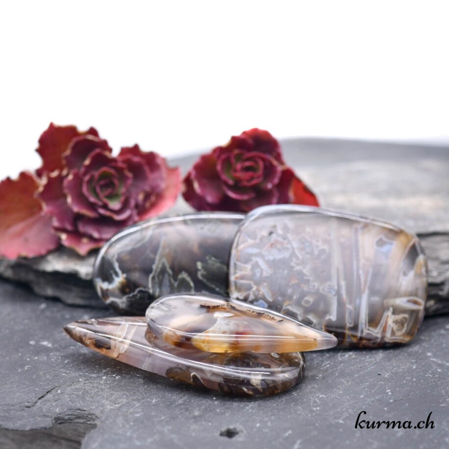 Cabochon pierres semi-précieuses • pierres gemmes • Kurma.ch