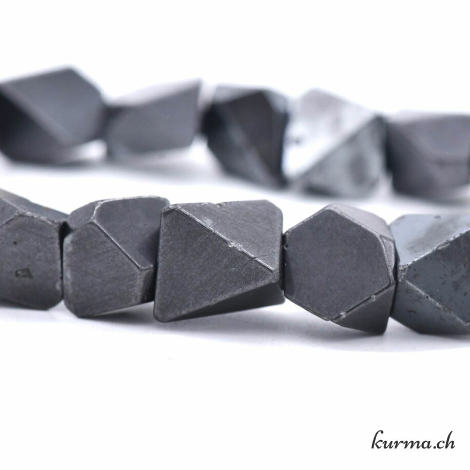 Bracelet Magnétite cristal polis - N°14118 • Kurma.ch