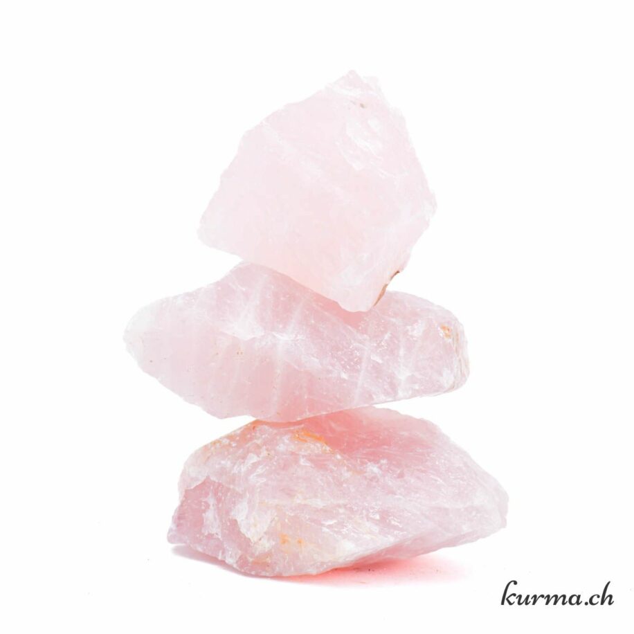 Quartz rose - Pierre brute - 100gr à 190gr - N°13521.190 • Kurma.ch