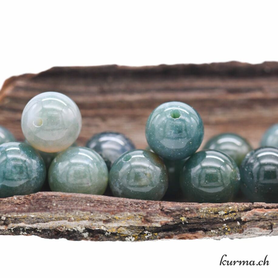 Agate mousse dite indienne • Vertus et bienfaits en lithothérapie