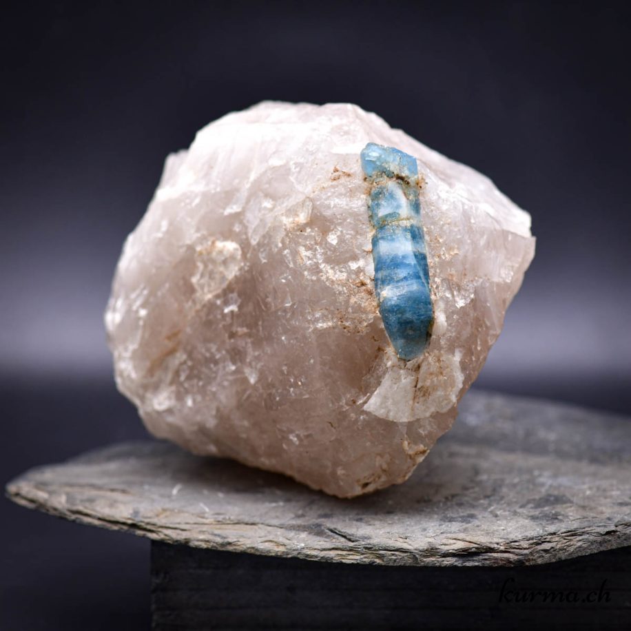 Pierre Aigue-marine exceptionnelle - rareté - Kûrma