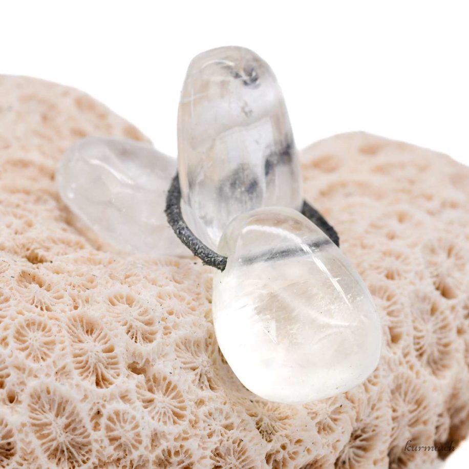 Calcite jaune citron - Pendentif en pierre percée - N°8516 • Kurma.ch