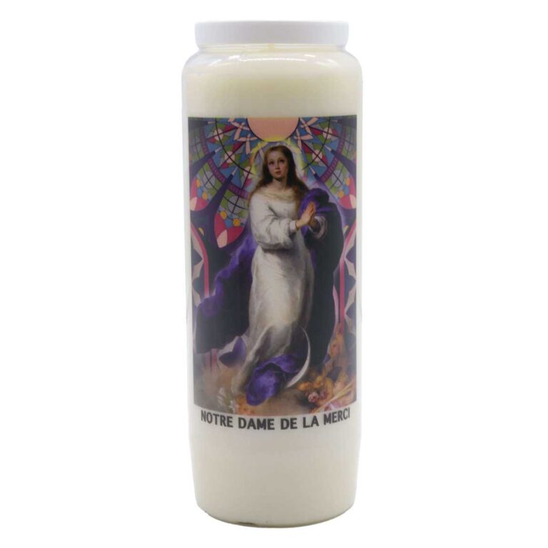 Bougies Neuvaine - Notre Dame du Grand Pouvoir - N°17718 • Kurma.ch