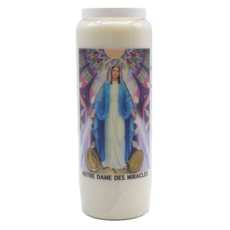Bougies Neuvaine - Notre Dame des Miracles - N°17716 • Kurma.ch
