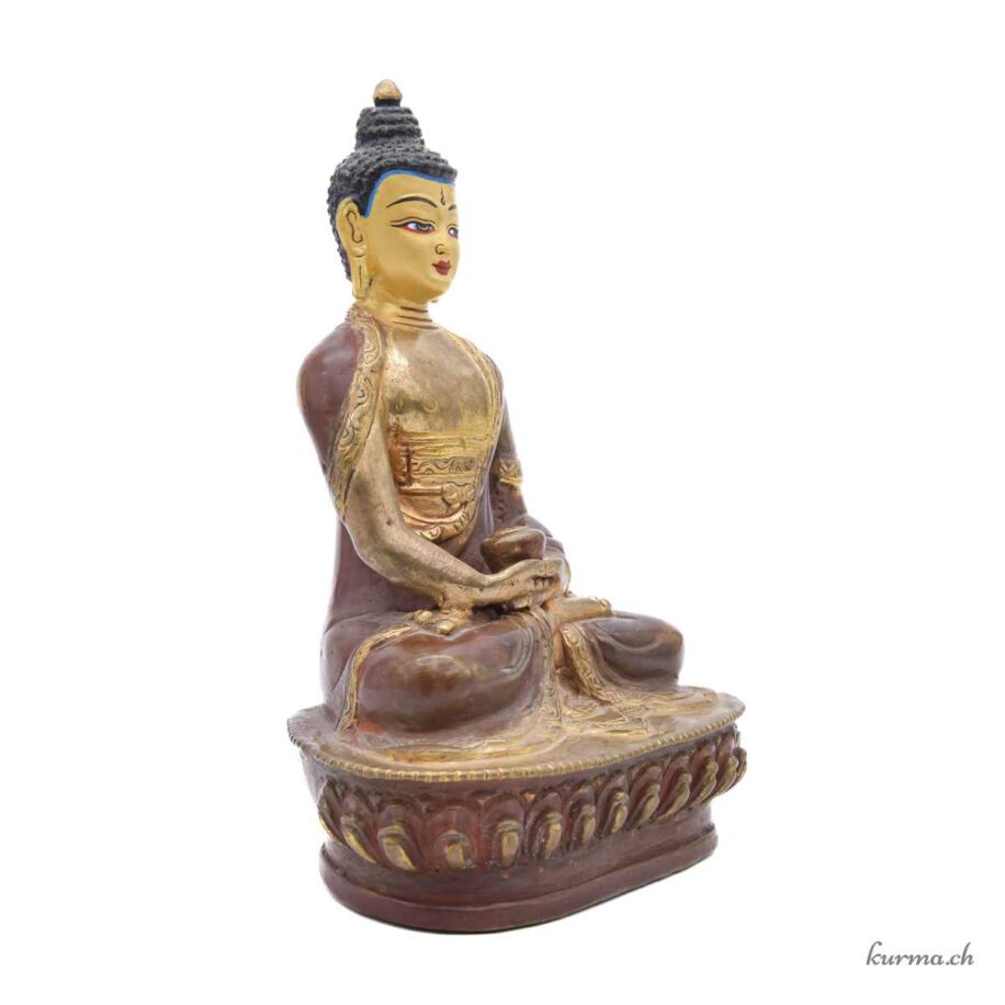 Statue de Bouddha - Bonze - 15cm - N°4296 • Kurma.ch