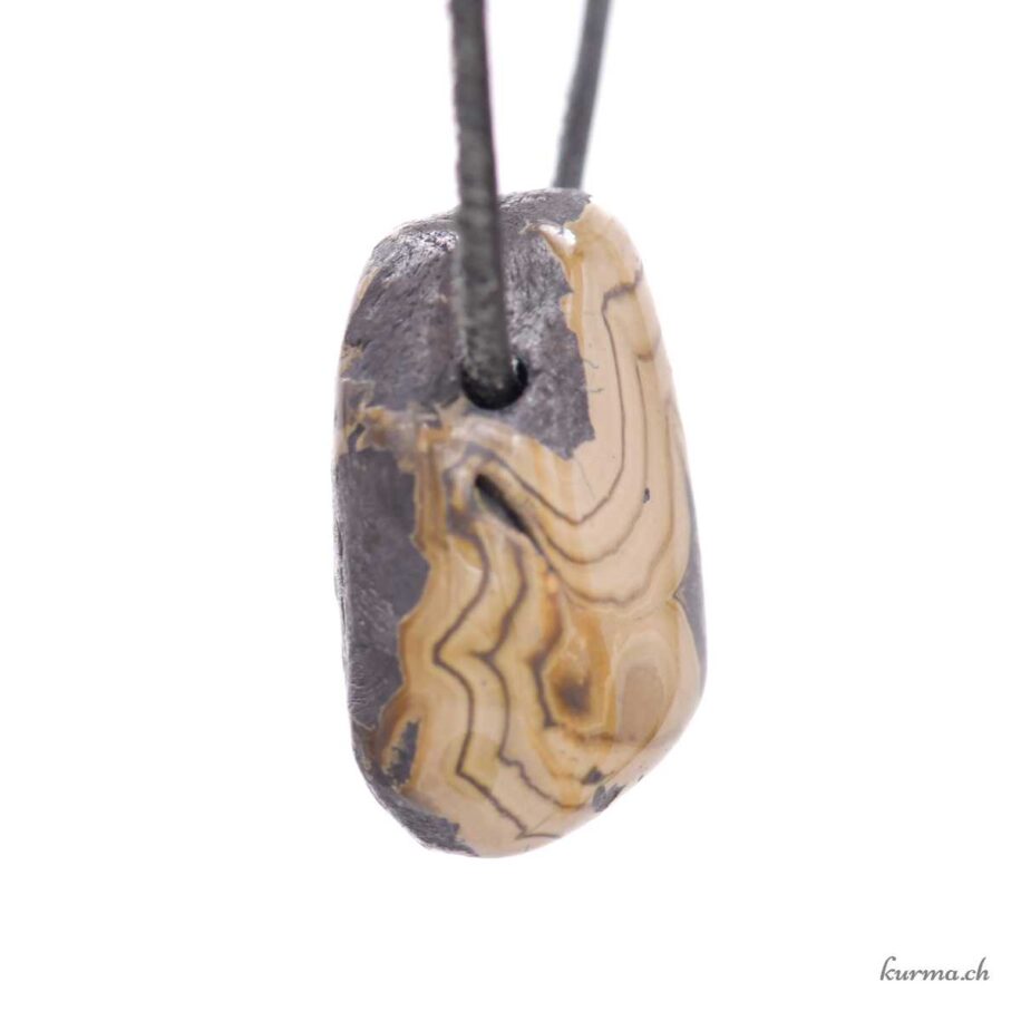 Sphalerite - Tumbled stone pendant - No. 7907.1 • Kurma.ch