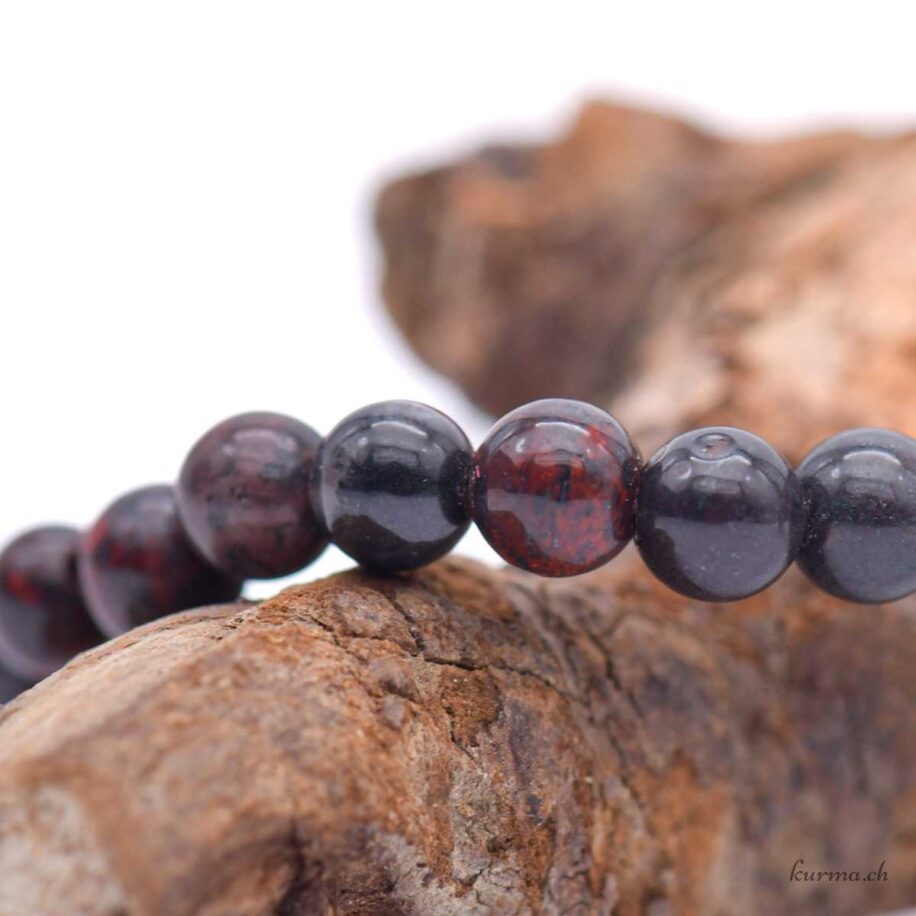 Rainbow Jasper Bracelet 4-4.5mm - No. 19088 • Kurma.ch