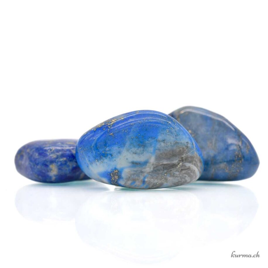 Lapis lazuli, grade B - Tumbled stone - Size L • Kurma.ch